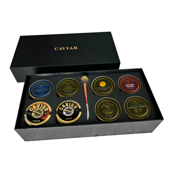 Red & Black Caviar Set 8pcs X 30g | World Caviar House