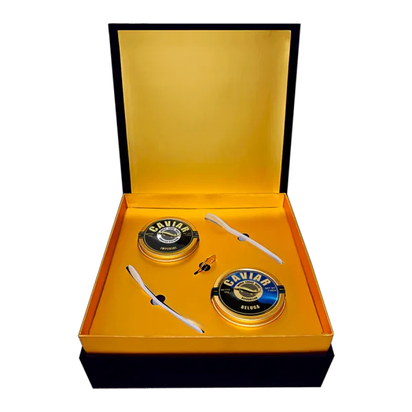 Caviar Set (Beluga + Imperial) 50g X 2pcs | World Caviar House